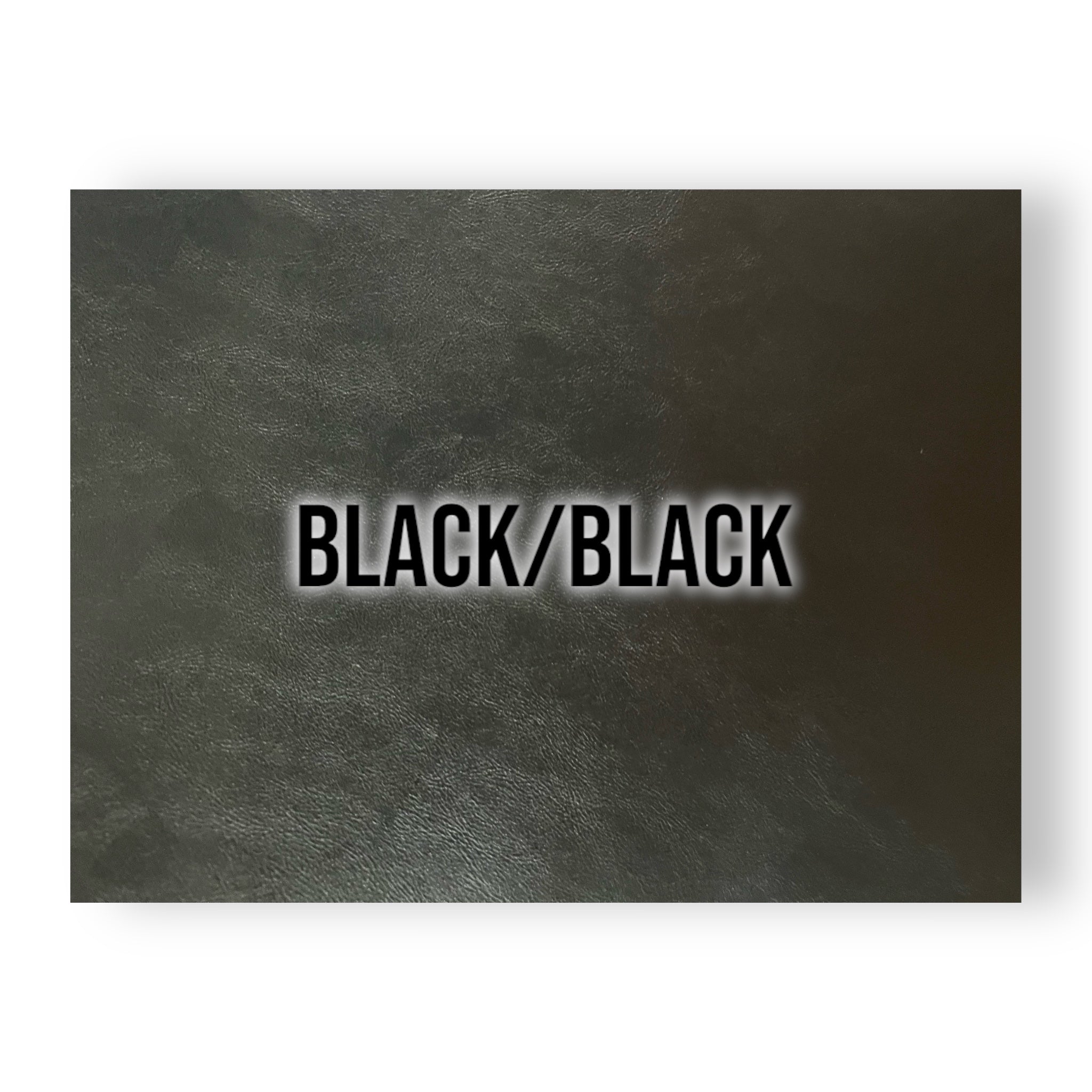NO ADHESIVE BLACK/BLACK LEATHERETTE SHEET (12"x24") – Hydbond™️